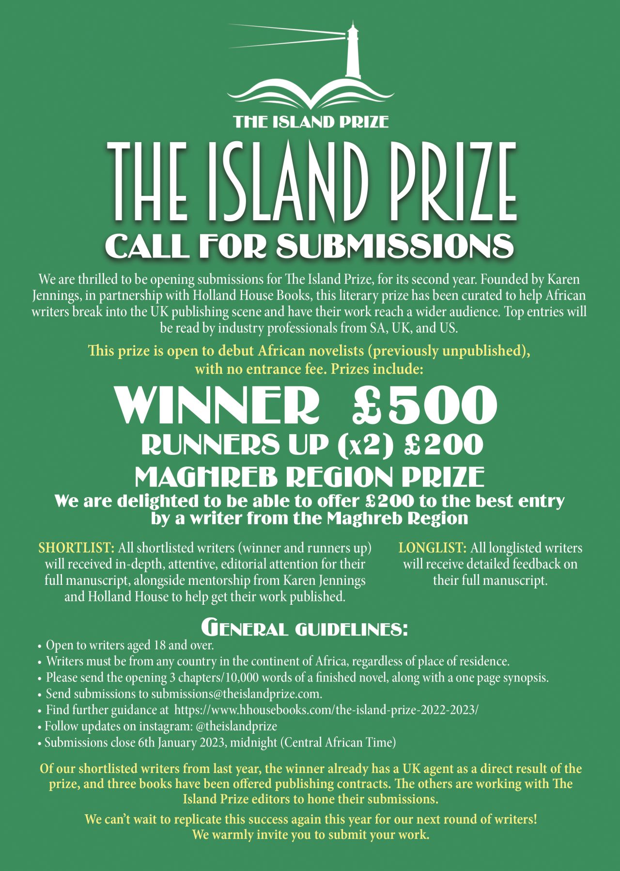 Submissions 2022-2023 | Holland House Books Submissions 2022-2023 | Holland House Books